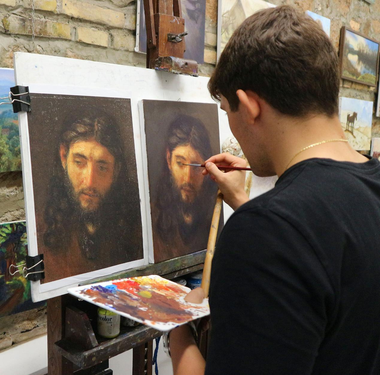 Mastercopy Oil Painting "christ" by Rembrandt - Fine Art Replica on ...