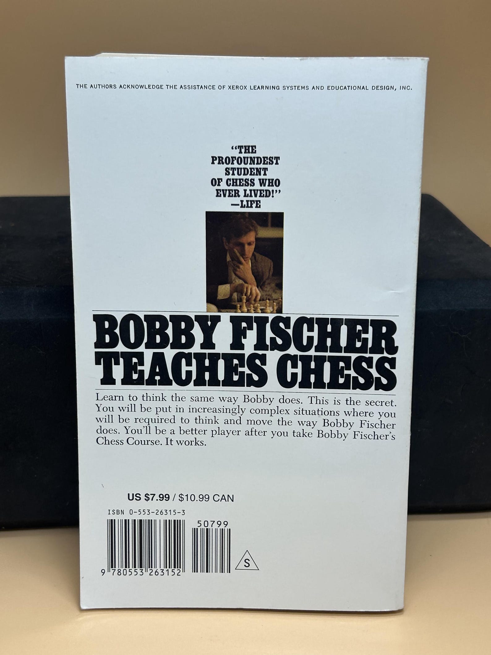 Vintage Book "bobby Fischer Teaches Chess", 1972 - Etsy