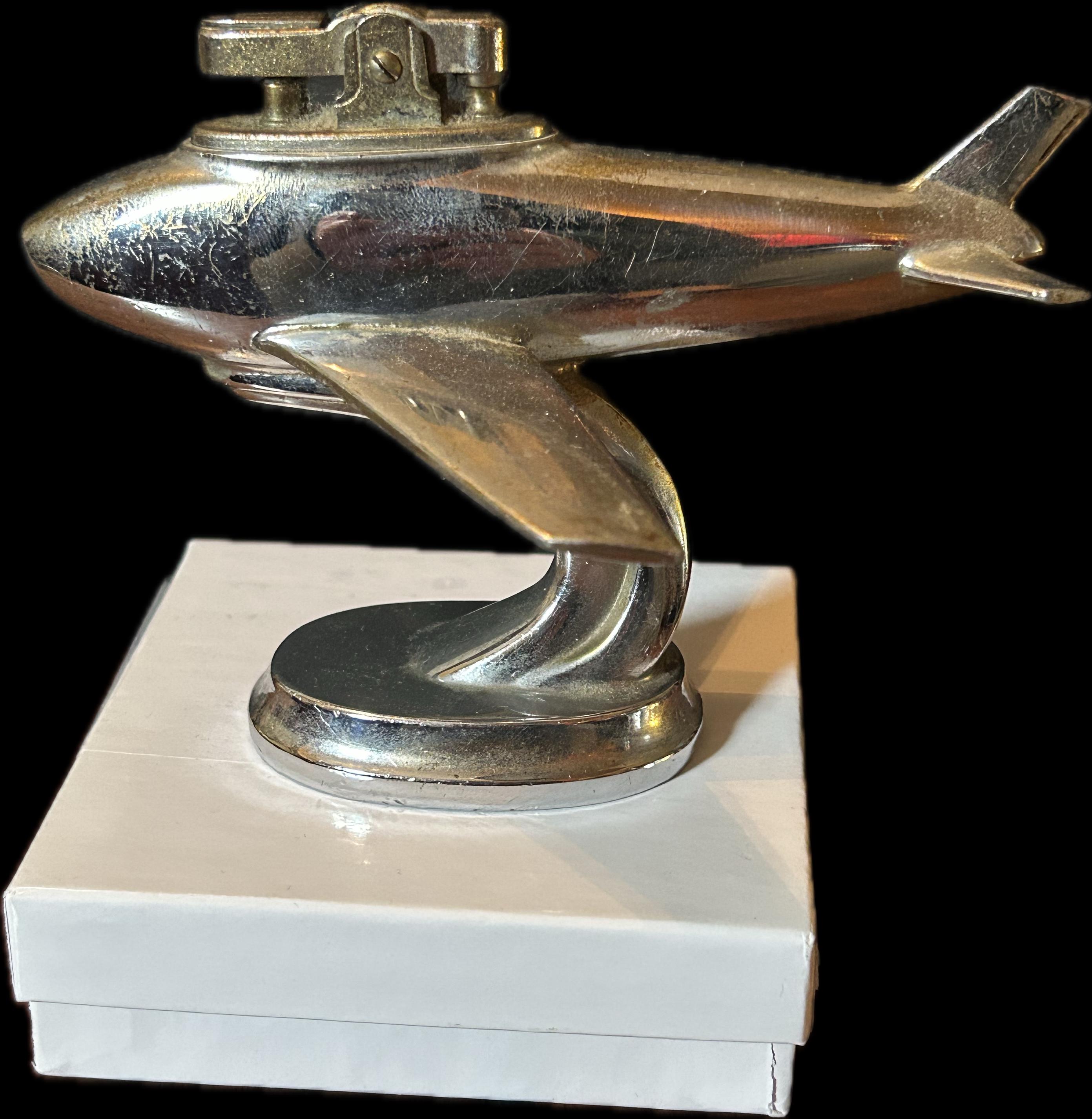 Vintage Omscolite Airplane Table Lighter - Etsy