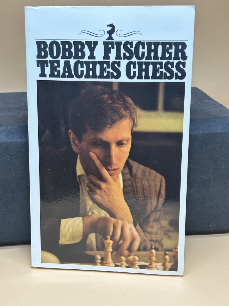 Vintage Book "bobby Fischer Teaches Chess", 1972 - Etsy