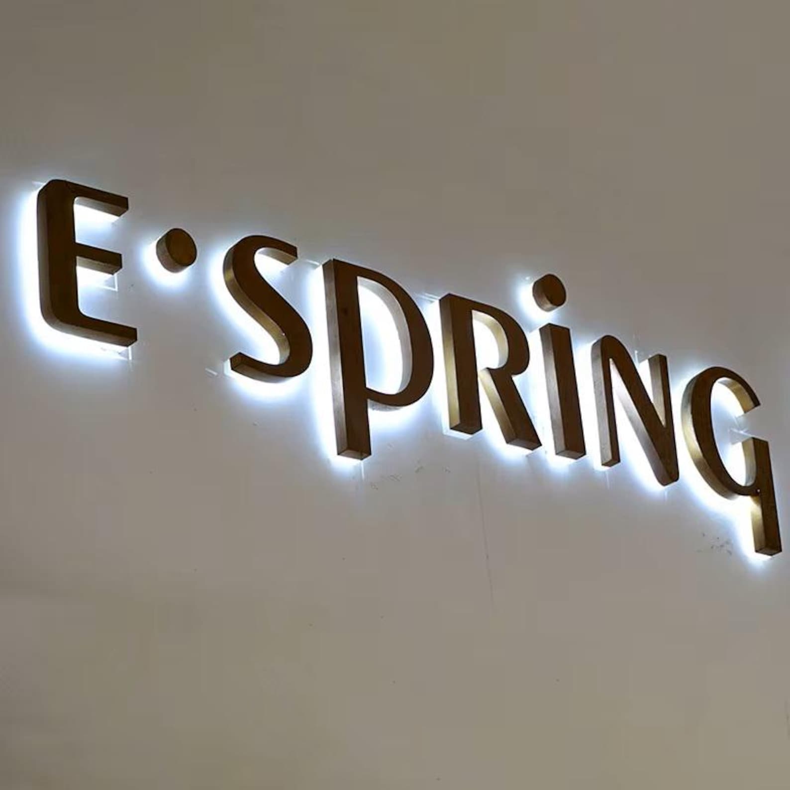 Backlit Wall Sign,lit Business Sign,backlit Sign Office,custom Logo ...