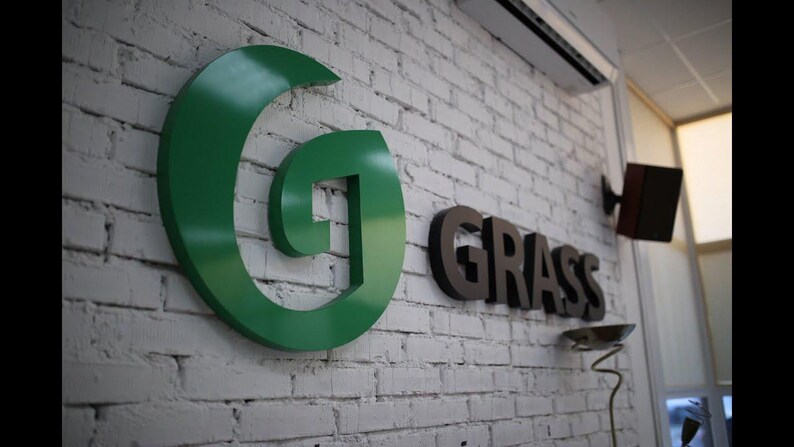 Laser Cut 3D Metal Sign: Custom Business Logo, Stainless Steel - Etsy