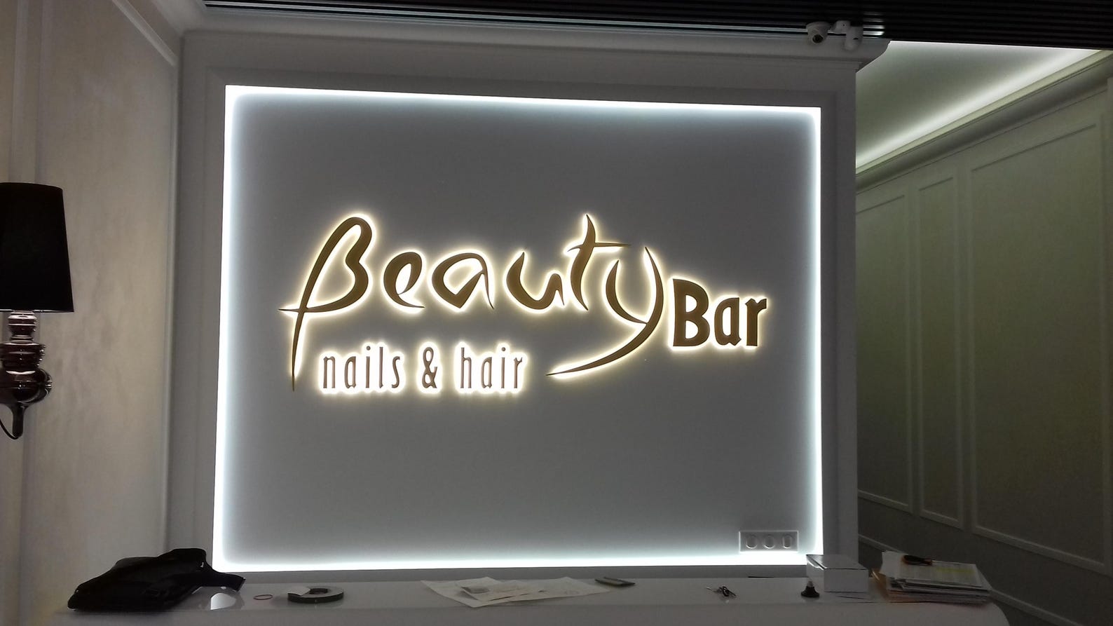 Custom Backlit Sign,backlit Logo,halo Led Sign,metal Backlit Sign,led ...