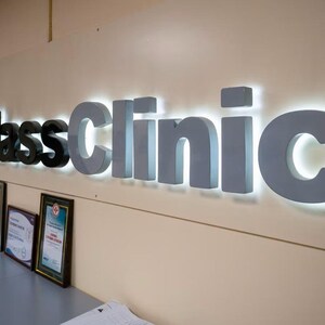 Custom Backlit Sign,illuminated Office,backlit Logo,business 3d Logo ...