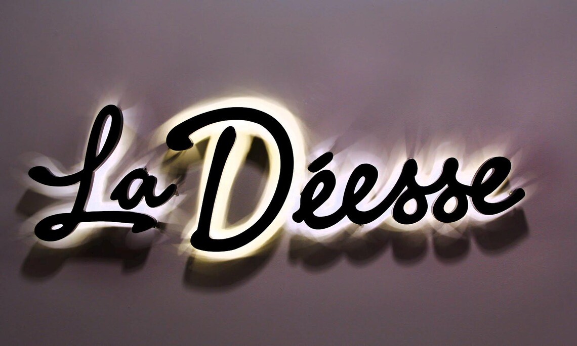 Back Light Signage,metal Logo Sign,company Lit Sign,logo Backlit,wall ...