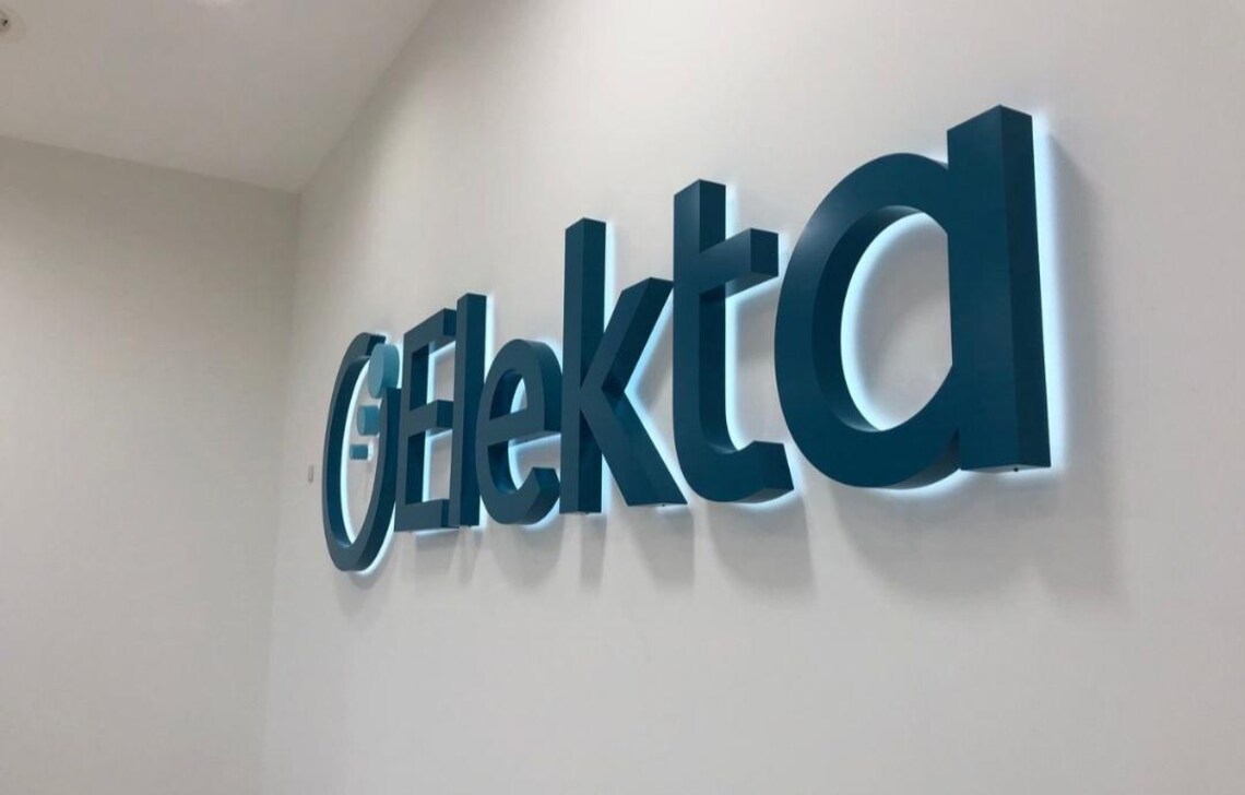 Custom Backlit Sign,illuminated Office,backlit Logo,business 3d Logo ...