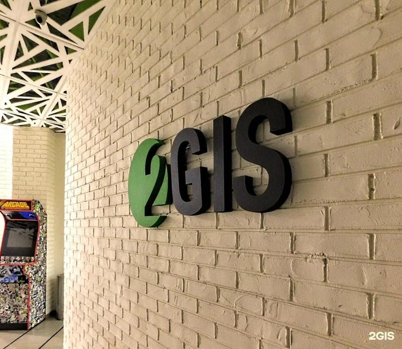 Laser Cut 3D Metal Sign: Custom Business Logo, Stainless Steel - Etsy