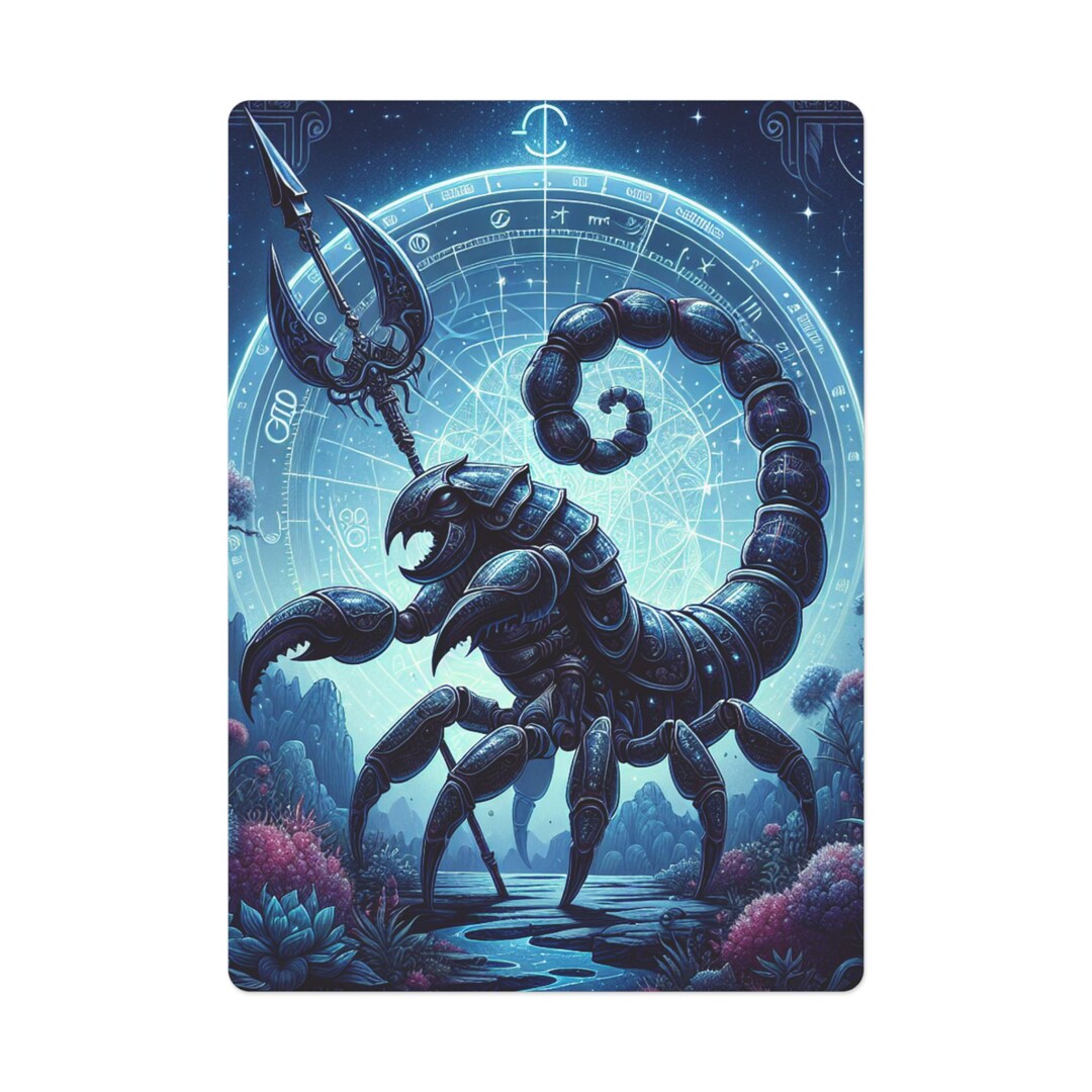 Poker Cards, Scorpio Zodiac Playing Cards, Astrology Gifts, Horoscope ...