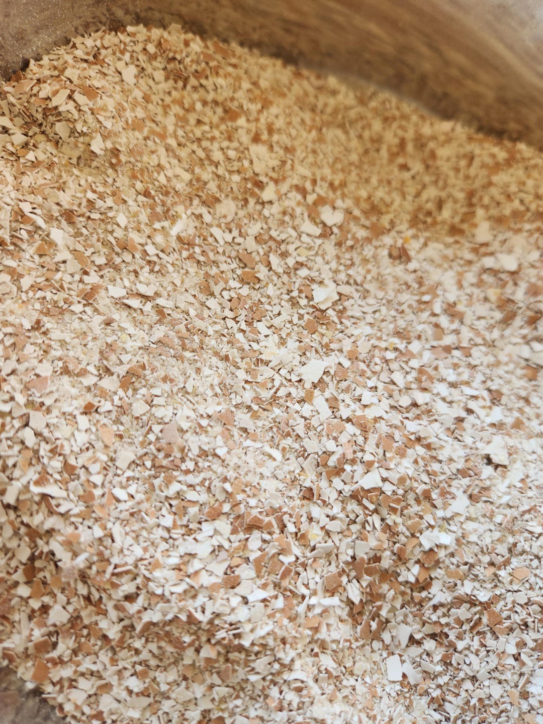 8oz Ground Egg Shells (garden Supplement, Chicken Feed Supplement ...