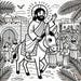 Jesus Palm Sunday - Coloring Sheet for Kids – Printable Christian ...