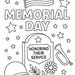 Memorial Day Coloring Page for Kids | Patriotic Printable Activity ...