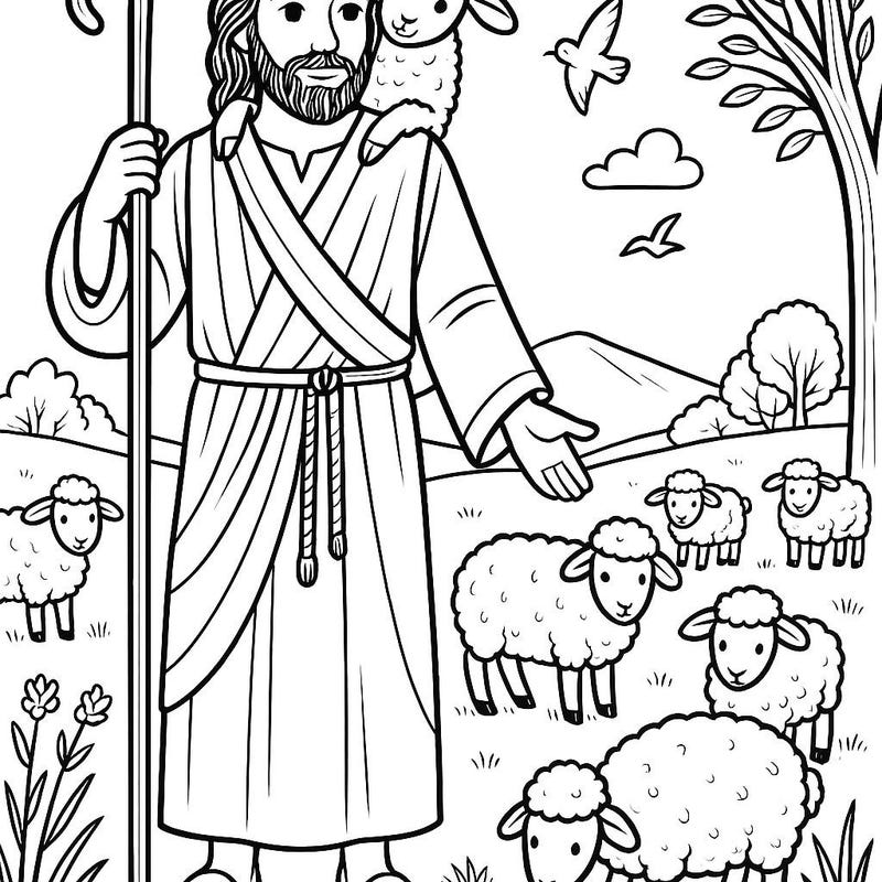 Bible Color Pages Free - Etsy