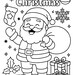 Santa Claus Christmas Coloring Page: Fun Holiday Activity (instant ...