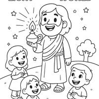 Dear Jesus Letter Printable • Kids' Christmas Prayer & Coloring (PDF ...