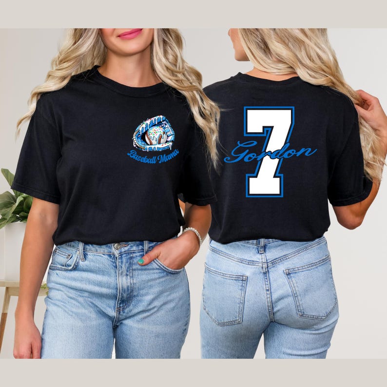 Custom Baseball Mama Glove Ready to Press, Personalized Baseball Name ...