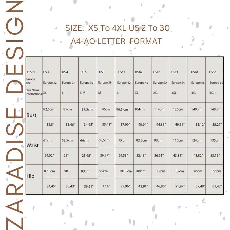 Barbie Baybdoll Dream Dress PDF Sewing Pattern, Plus Size Inclusive 6 ...