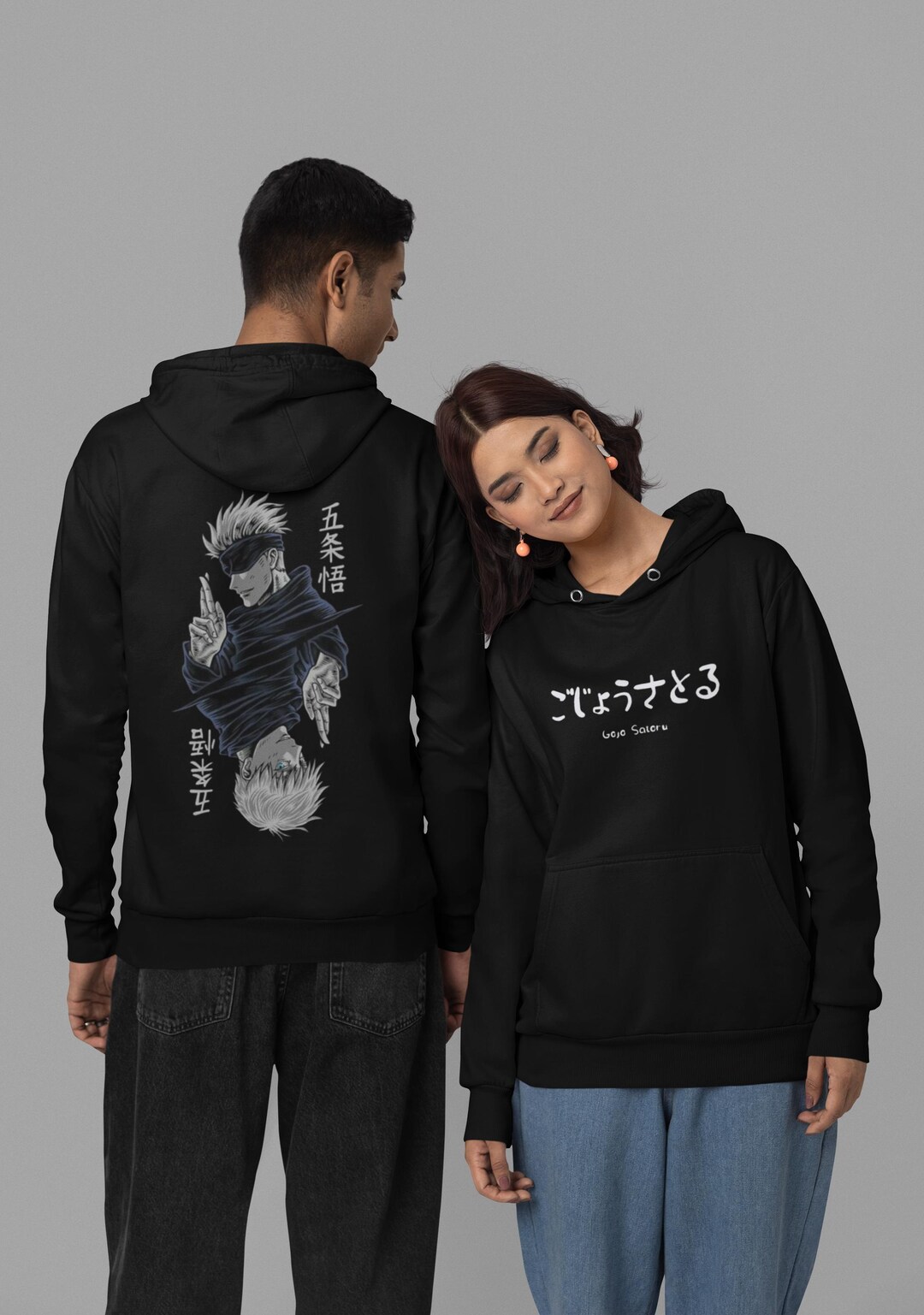 Gojo Satoru Hoodie | Jujutsu Kaisen Merch – Anime Cosplay Pullover ...