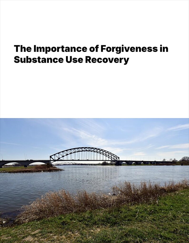 The Importance of Forgiveness in Substance Use Recovery (16 Page ...