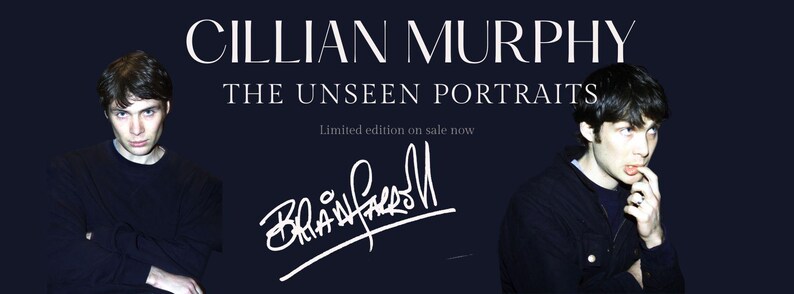 Cillian Murphy Portrait Limited Edition Print, Signed by the ...