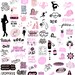 Printable Vision Board Kit Pink Themed - Printable Images, Affirmations ...