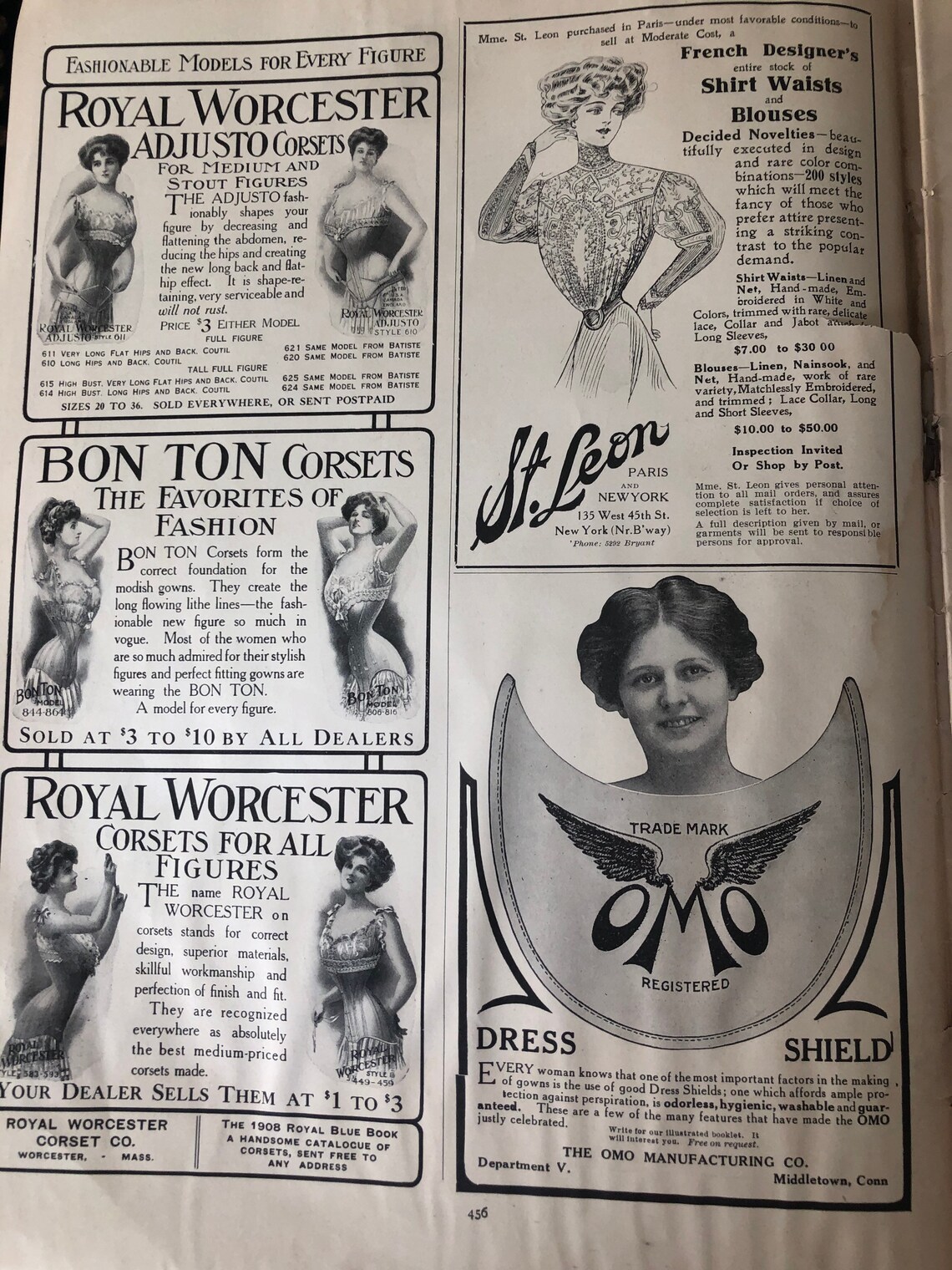 1908 VOGUE Magazine - Etsy