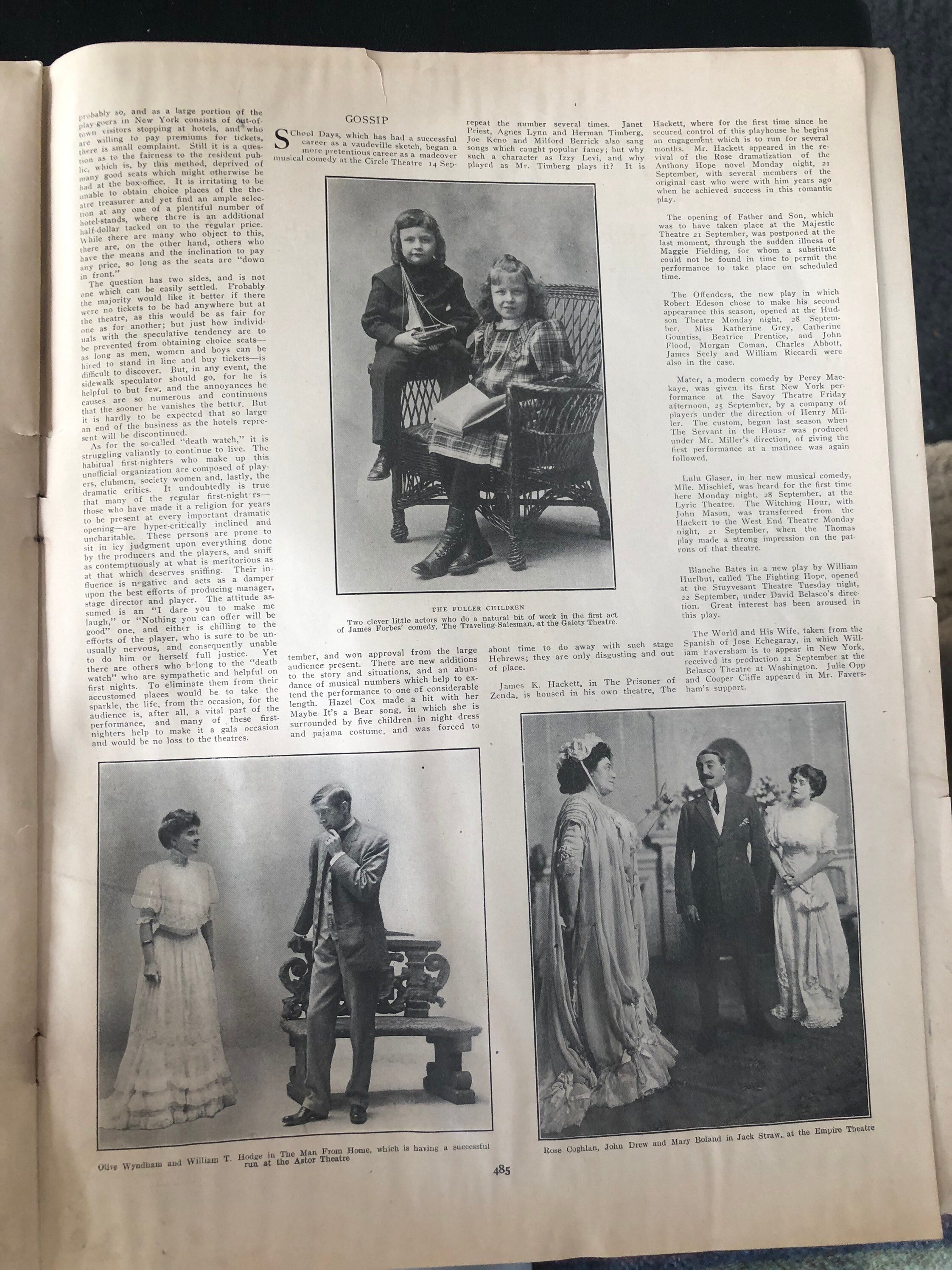 1908 VOGUE Magazine - Etsy