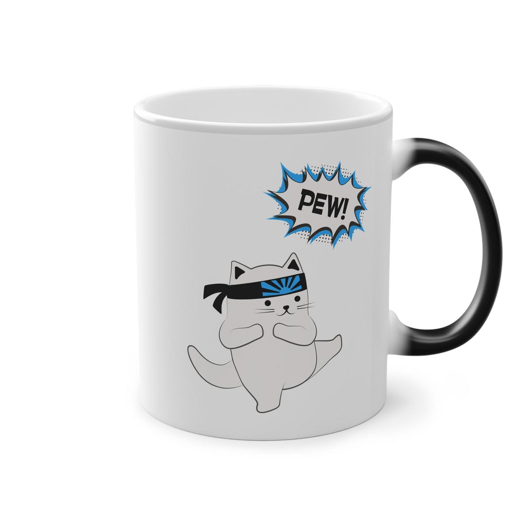 Magic Mug Blue - Enchanting Coffee Cup for Coffee Lovers, Magical Gift ...