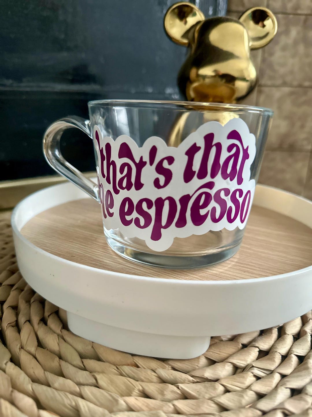 Thats the Me Espresso - Sabrina Carpenter - Glass Mug - 360ml Glass ...