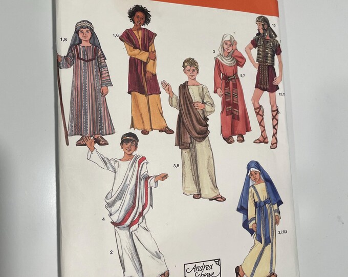 Simplicity 2976 Costumes for Kids, Nativity, Ancient Times, Roman ...