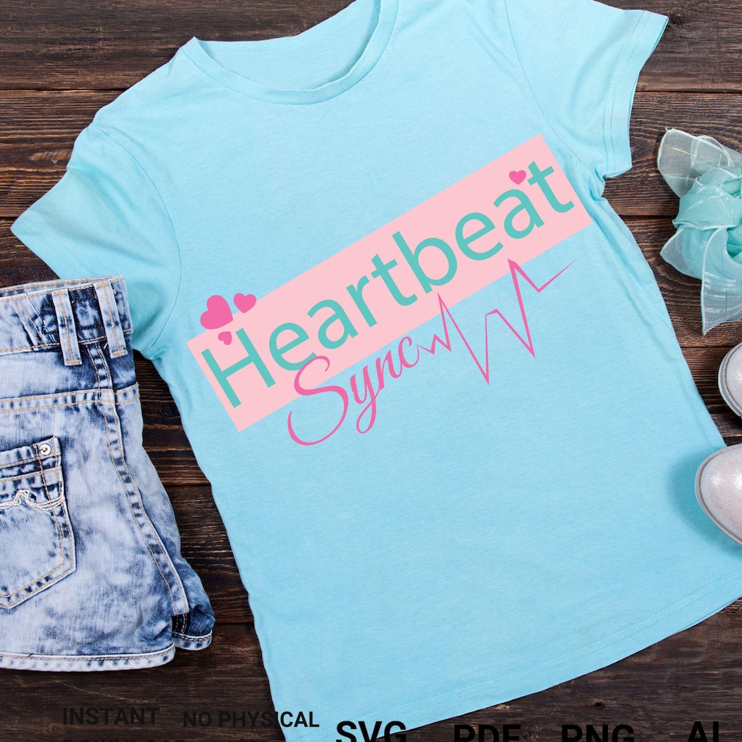 Heartbeat Sync Couples Love Pulse Design - Unique Home Decor, Romantic ...