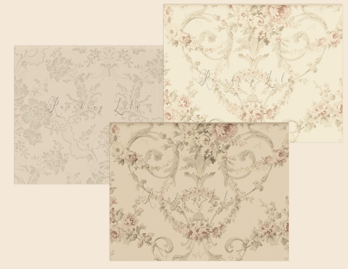 Pretty Neutral Wallpaper- INSTANT DOWNLOAD - Raindrop Lila Digital Kit ...