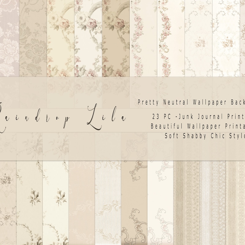 Neutral Wallpaper - Etsy