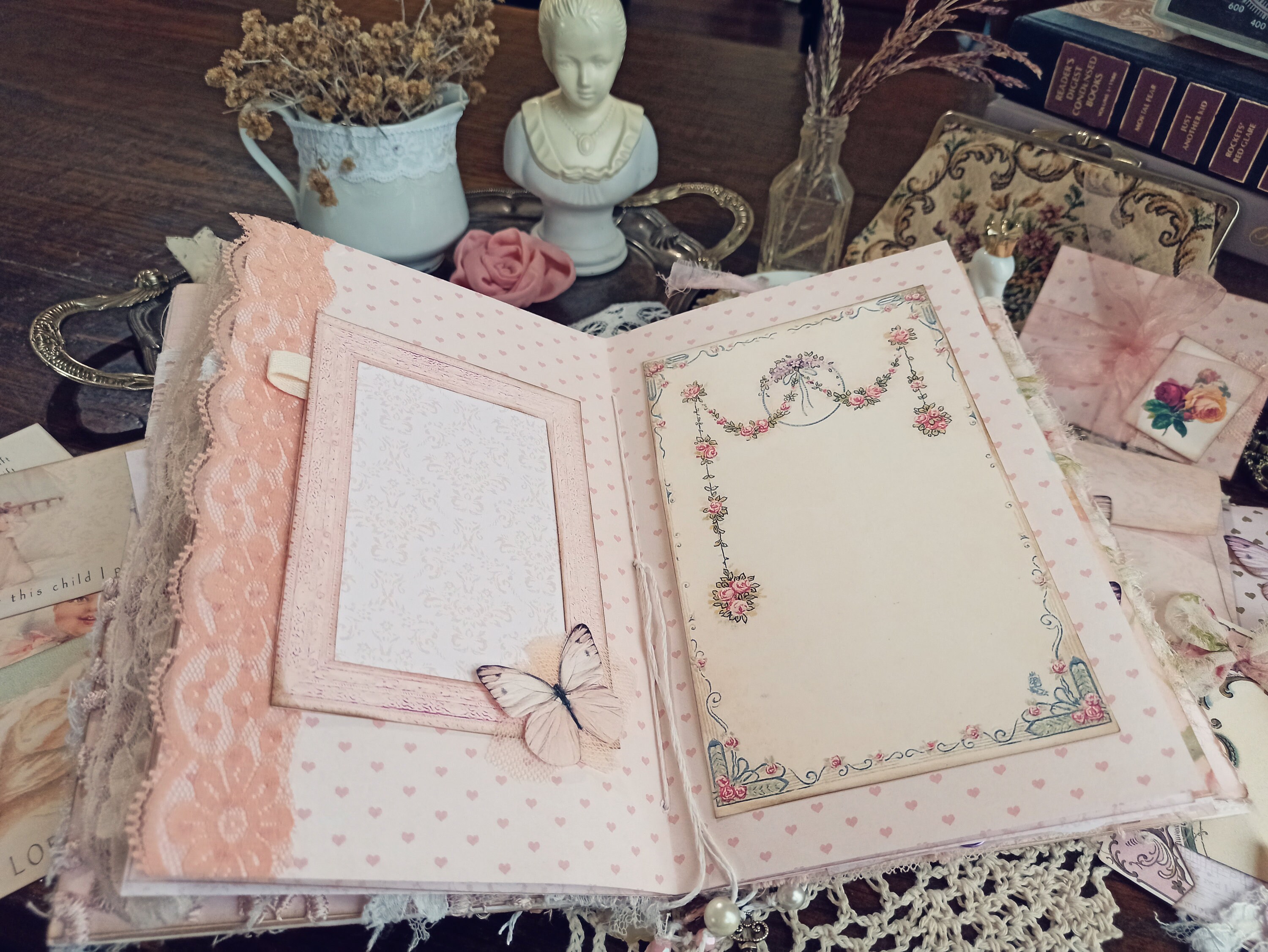 Peachy Pink Journaling Cards PRINTABLE Digital Kit - Etsy