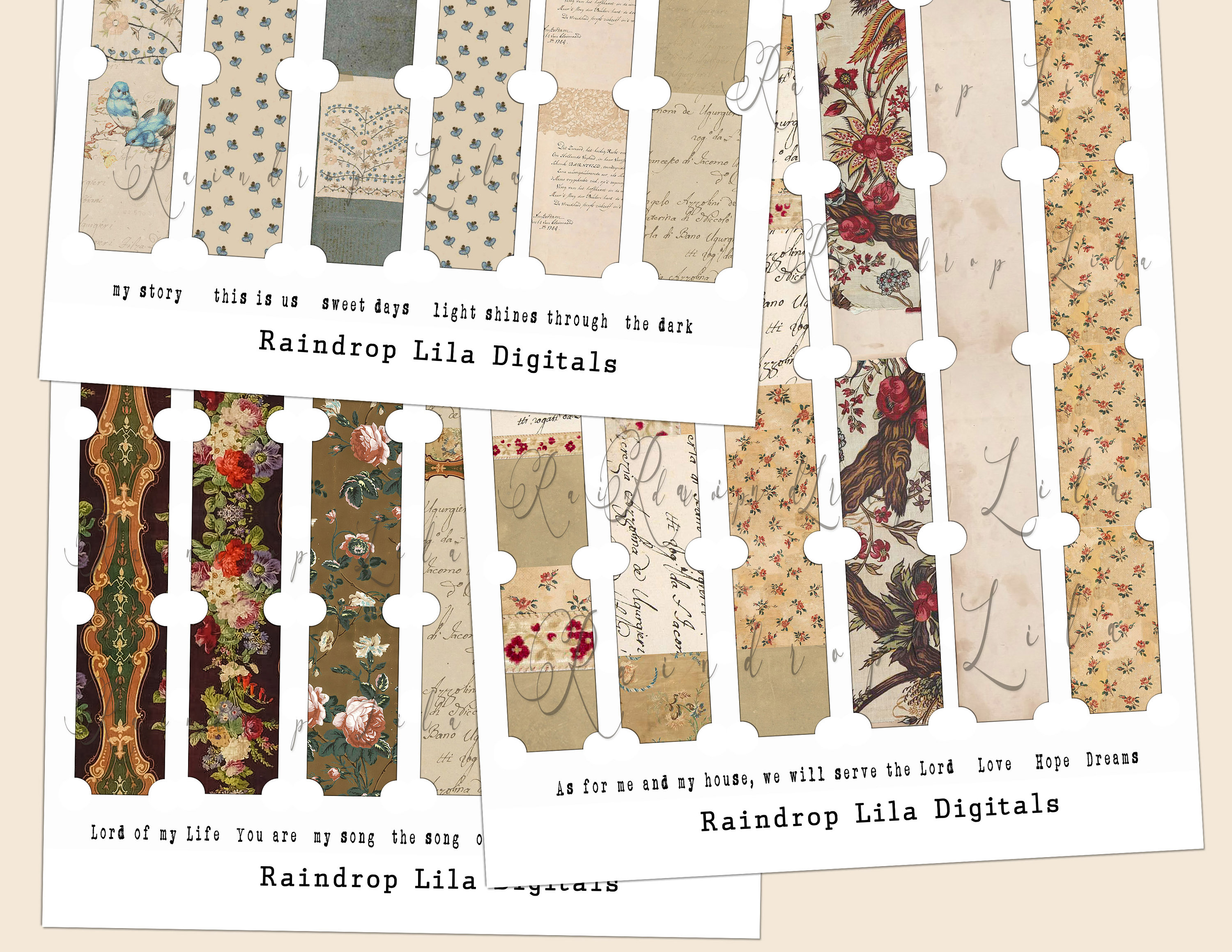 Charlotte EPHEMERA Printable Viewfinder Cassette Tapes - Etsy