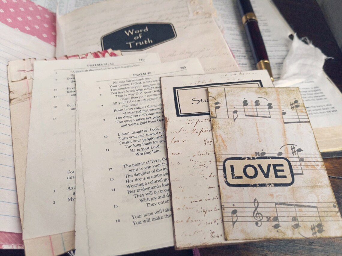 Bible Study Labels & Tags Printable 2 - Etsy