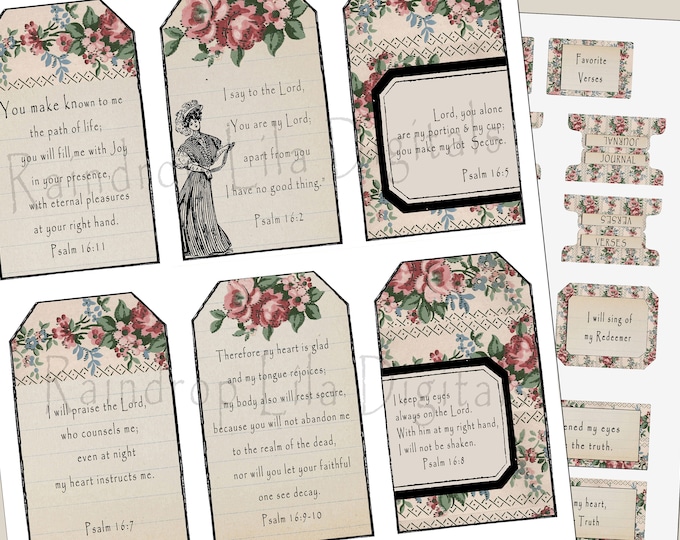 Prayer Shawl Scripture Tag | Prayer Blankettags | Tags for Crochet ...