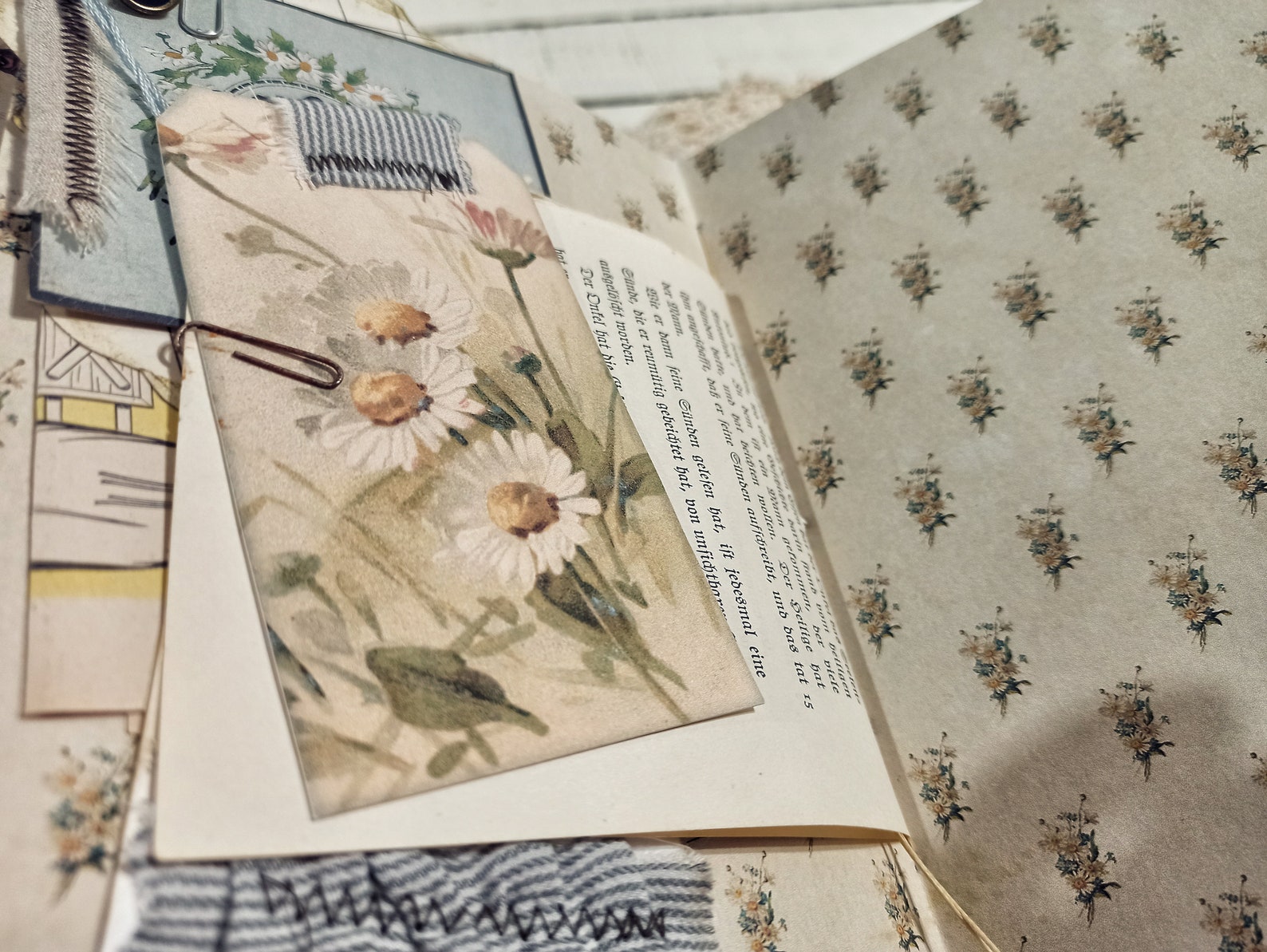 Daisy Ephemera ADD ON Collection - SPRING - Digital Printable for Junk ...