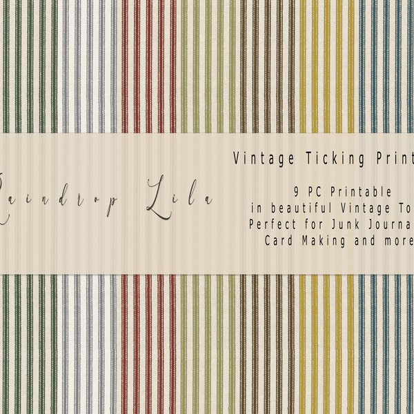 Ticking - Etsy