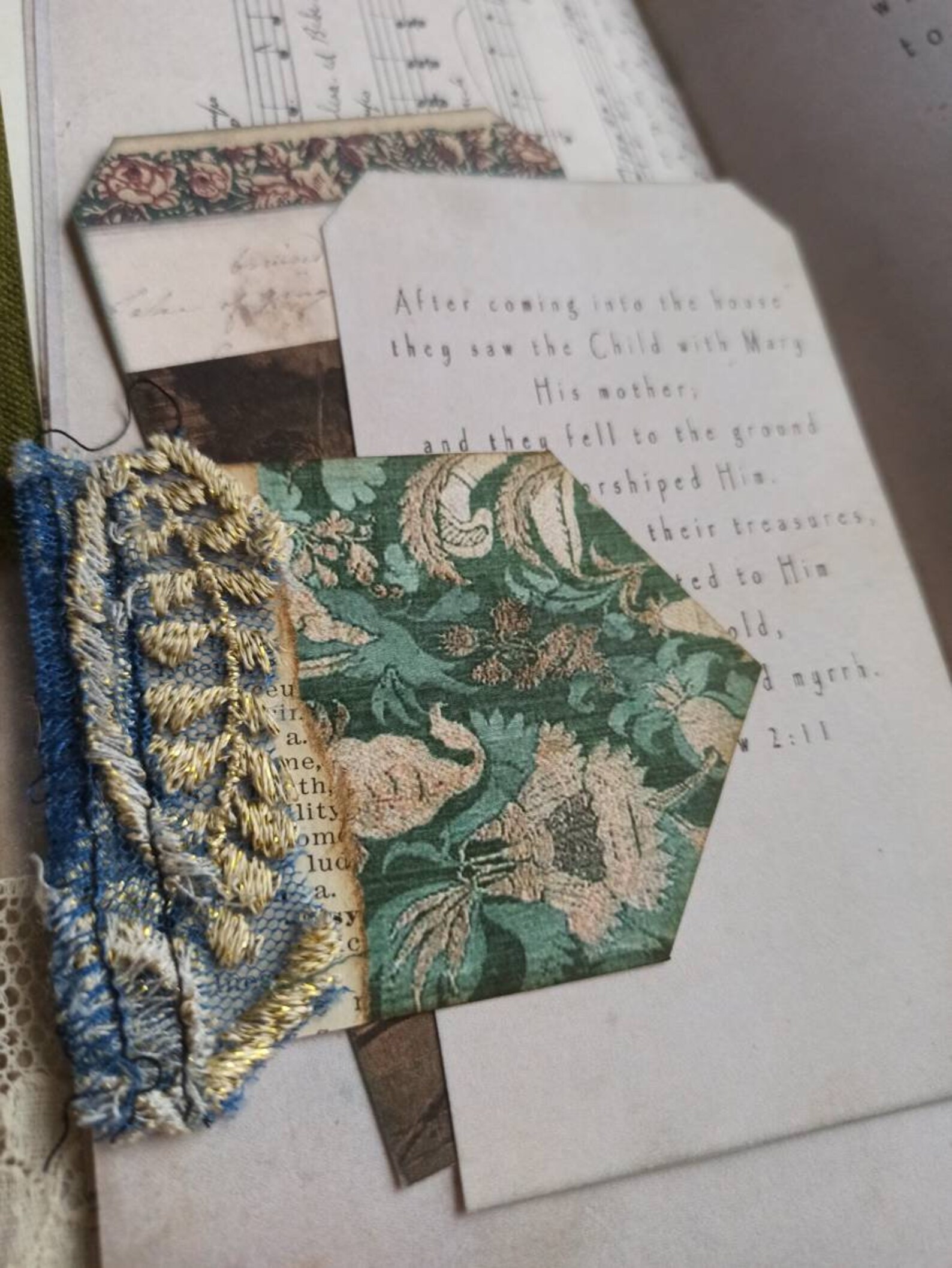 Printable Art Add On 5 Pc-printable-elements Tabs Tuck - Etsy