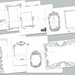 Grayscale Baby Junk Journal Digital Pages Printable - Etsy