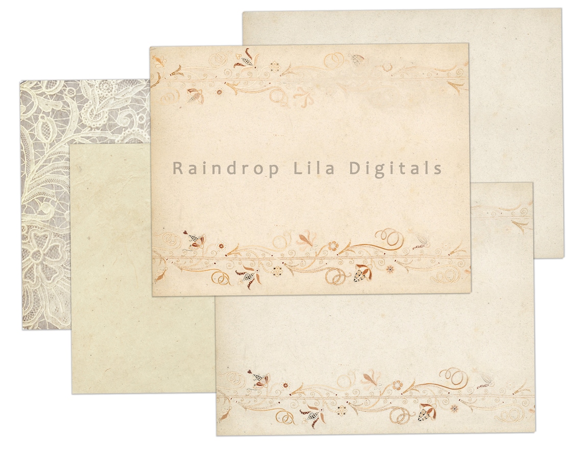 Neutral Printable PARCHMENT Paper Digital - Etsy