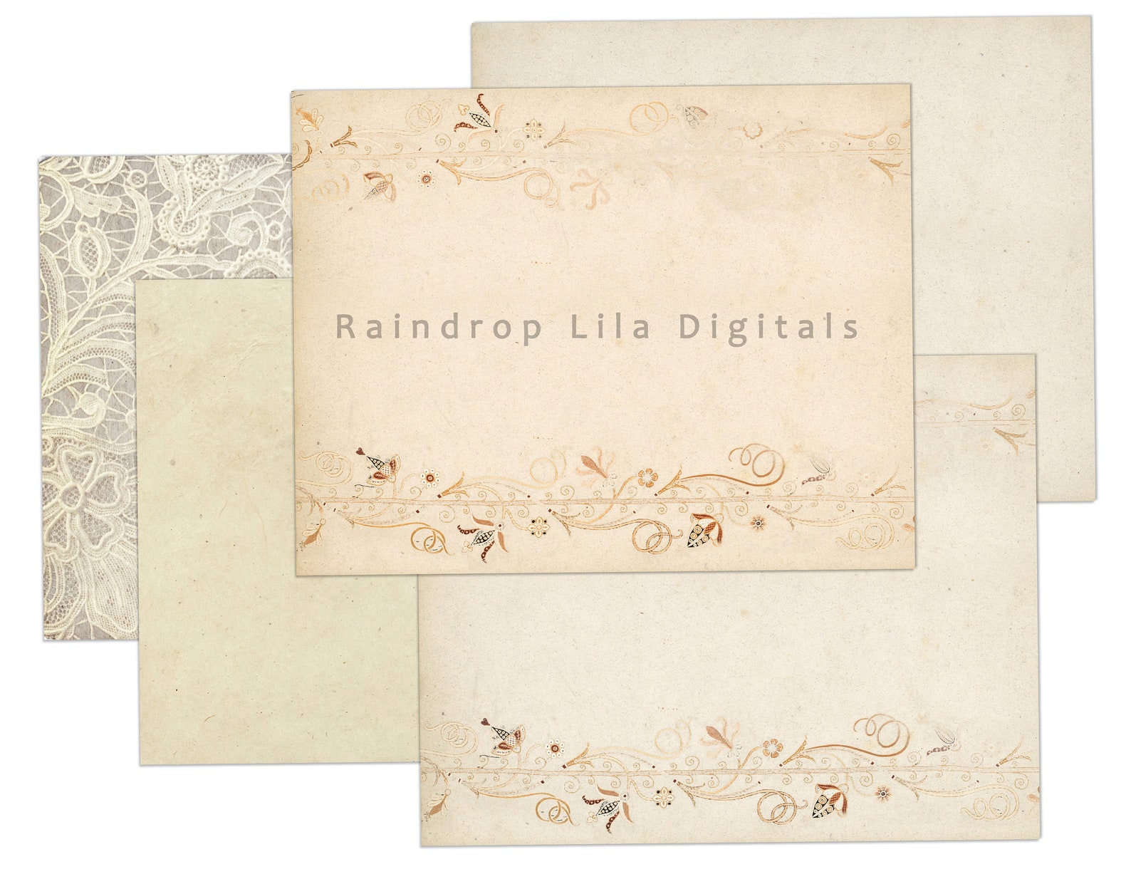 Neutral Printable PARCHMENT Paper Digital - Etsy