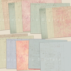 Spring Digital Paper - Etsy