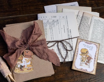 Cozy Textile Kit, Limited Ed, Junk Journal Maker Kit, Textile Kit ...