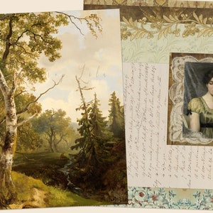 Timeless Beauty Tall Junk Journal Layouts- Instant Download Printable ...