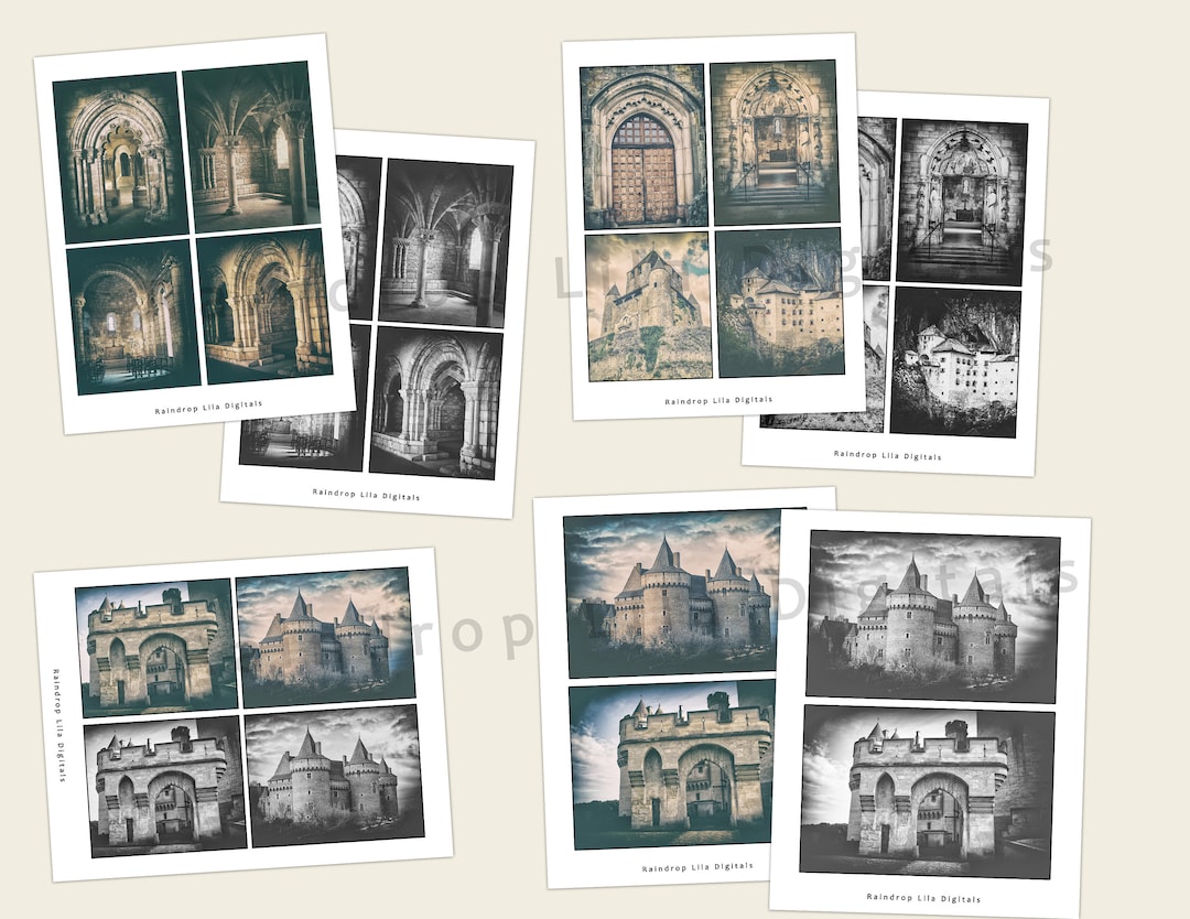 Castle Core Aesthetic Collection of Digital Photo Printables - Etsy
