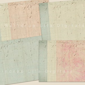 Spring Digital Paper - Etsy