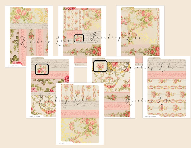 Felicity File Folder Printable Felicity Collection INSTANT - Etsy