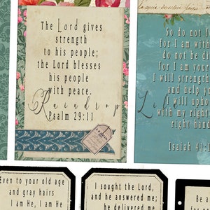 Margaret Bible Verse Labels and Tags - INSTANT DOWNLOAD - Raindrop Lila ...