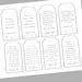 Bible Verse Tags Psalm Printable - Etsy